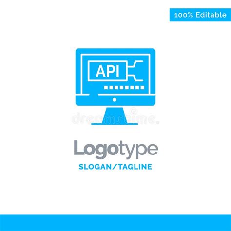 Computer Code Coding Education Blue Business Logo Template Stock Computer Code Coding Education Blue Business Logo Template Stock