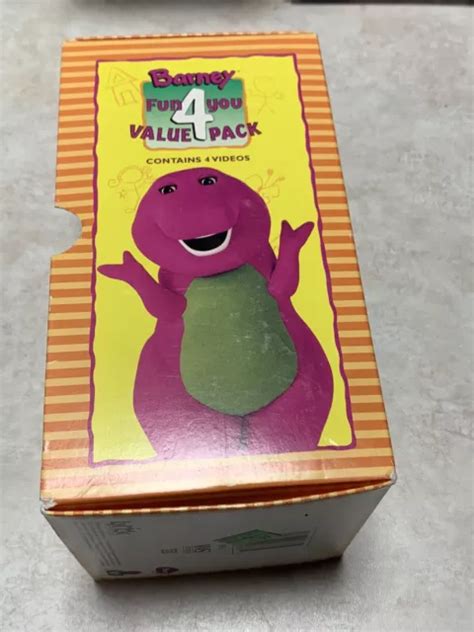 Barney Vhs Pack Box Only Dh Picclick The Best Porn Website
