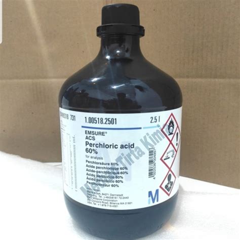 Jual Perchloric Acid 60 Merck Asam Perklorat Percloric Acid 1