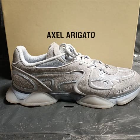 Lot 2014 Boxed Axel Arigato Eris Sneakers In Light Blue Uk 8