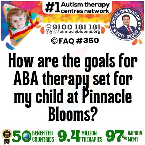 Defining ABA Therapy Goals At Pinnacle Blooms Network