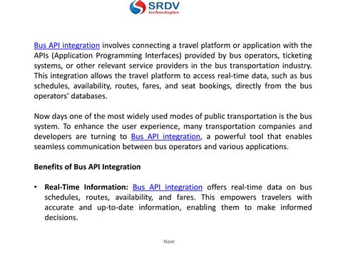 Benefits Of Bus Api Integration Pdf