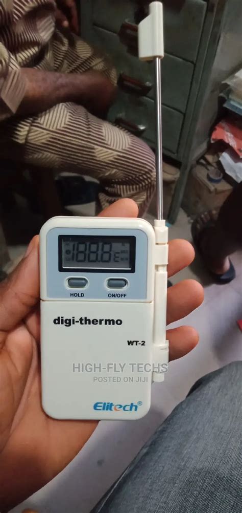 Elitech Digital Thermometer With Stainless Steel Sensorprobe In Lagos Island Eko Measuring