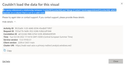 Power Bi Service Report Update Error Microsoft Fabric Community