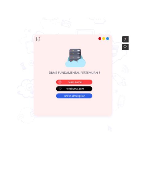 kumal fundamental dbms prepost 5 pdf