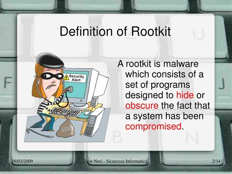 Ppt Rootkit Analysis Detection And Protection Igor Neri Sicurezza