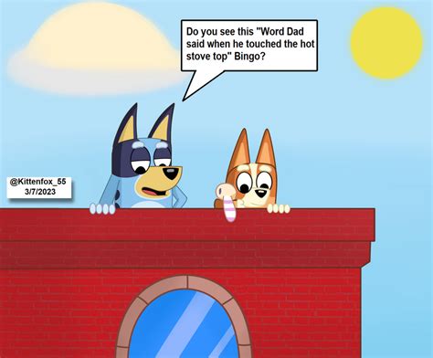 Bluey Fanart By Kitty Cat Fox On Deviantart