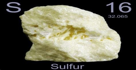 Sulfur Assignment Point