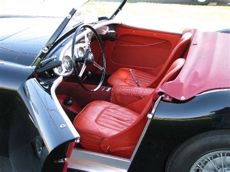 Austin Healey 100 A Detailed Look At Original Interior Trim A Detail Enthusiast