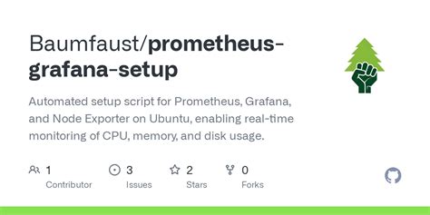 Github Baumfaustprometheus Grafana Setup Automated Setup Script For Prometheus Grafana And