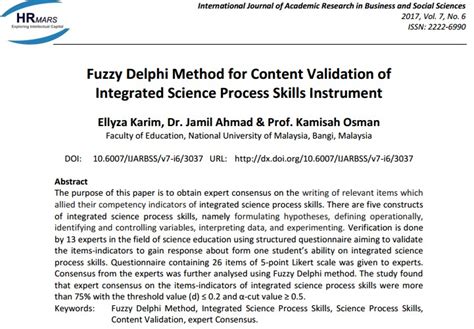 Kemahiran Proses Sains Membentuk Dan Menguji Hipotesis