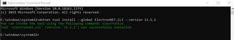 C Error Installing Dotnet Tool Package Because It Is Not Compatible