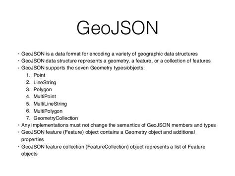 Geojson