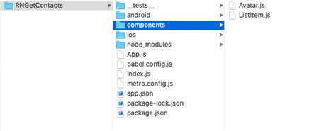在react Native应用程序中访问设备的联系人列表 Infoxiao