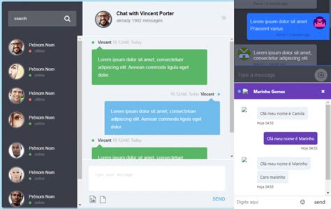 23 Best Html Css Chat Box Designs With Source Code Webtopic
