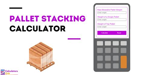 Pallet Stacking Calculator Online