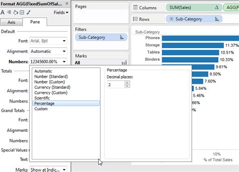 Tableaus Order Of Operations Tableau