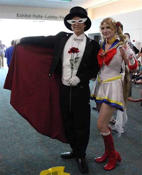 Tuxedo Mask And Sailor Moon