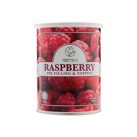 18ctea Canned Fruit Raspberry Topping