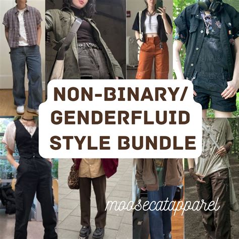 Non Binary Genderfluid Style Bundle Pinterest Board Vintage Box Trans Thrift Bundle Clothing