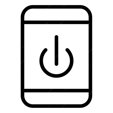 Premium Vector Power Interface Vector Illustration