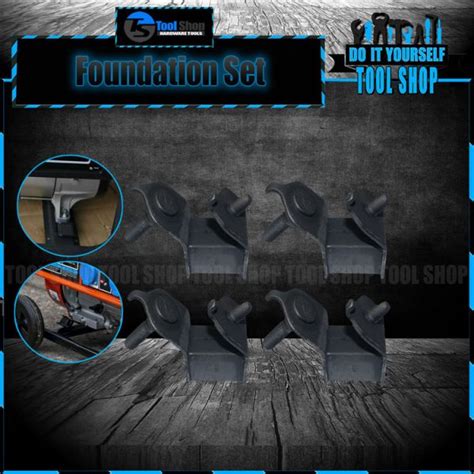 Generation Engine Foundation Rubber Set 4 Pcs Toolshoppk