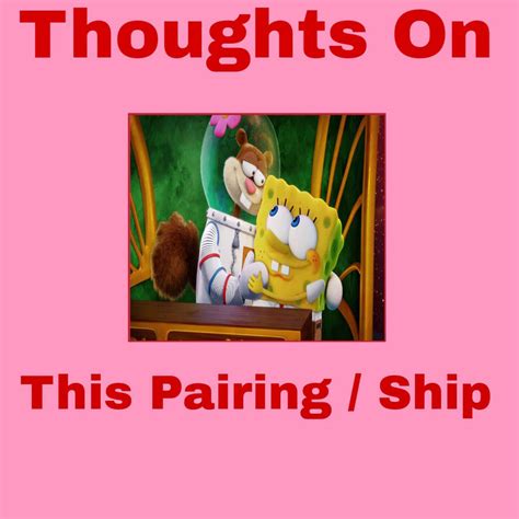 Thoughts On Sandy X Spongebob Spandy By Cheetahpearl2 On Deviantart