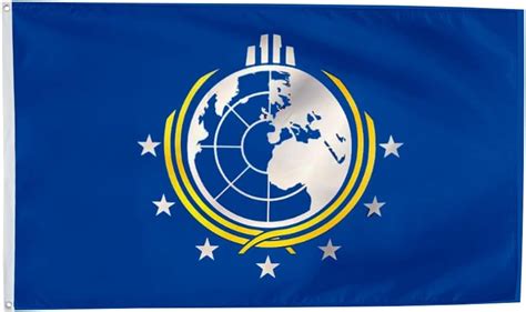 Dutern Super Earth Flagge 90 X 150 Cm Für Innen Und Außenbereich 90