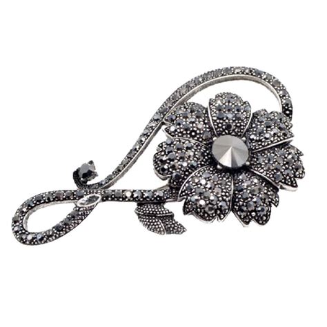 Flower Brooch Pin Metal Golbaran Model Shopipersia