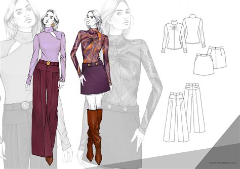 Fashion Design Womenswear Collection For Clothing Brand Behance