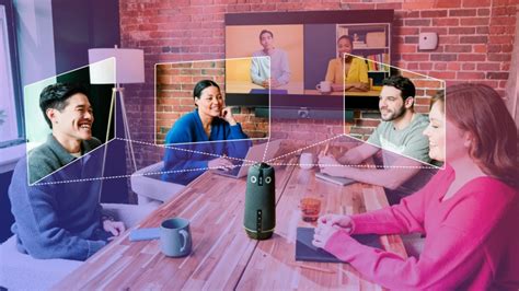 Meeting Owl 4 360 Degree 4k Smart Video Conference Camera Microphone