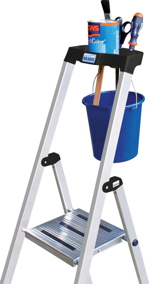 Стремянка Krause Monto Safety 128973 7 ступеней, односторонняя купить в ...