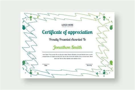 Certificate Border Frame Design Graphic By Designstore Creative Fabrica