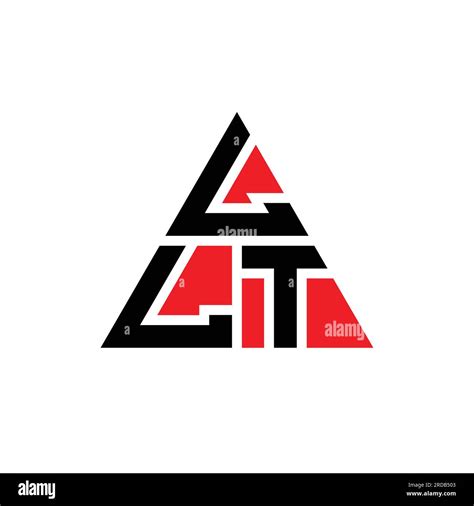 Llt Triangle Letter Logo Design With Triangle Shape Llt Triangle Logo Design Monogram Llt