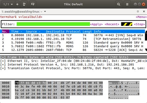 A Terminal Version Of Tshark We Love It Cellstream Inc