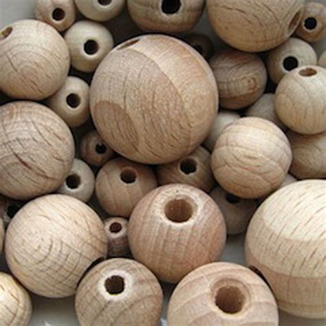 C Wooden Beads Pack Of 20 Size 8mm Euro