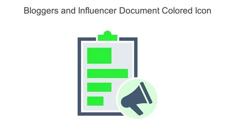 Bloggers And Influencer Document Colored Icon In Powerpoint Pptx Png And Editable Eps Format Ppt