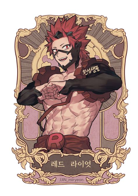 Kirishima Eijirou Boku No Hero Academia Drawn By Misa Jjin Miryeon Danbooru