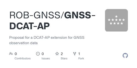 Github Rob Gnssgnss Dcat Ap Proposal For A Dcat Ap Extension For Gnss Observation Data
