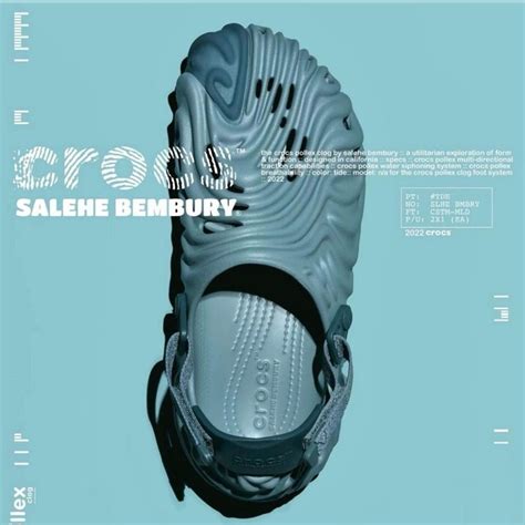 The Salehe Bembury X Crocs Pollex Clog September 2022 Drop Details