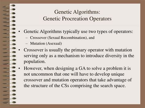 Ppt Genetic Algorithms Powerpoint Presentation Free Download Id827205
