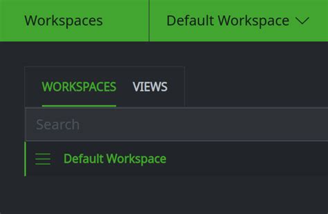 workspaces tool — synapse user interface 2 108 0 documentation