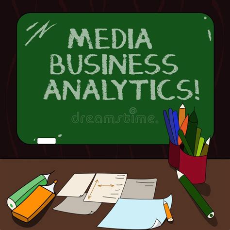 Word Writing Text Media Business Analytics Business Concept For