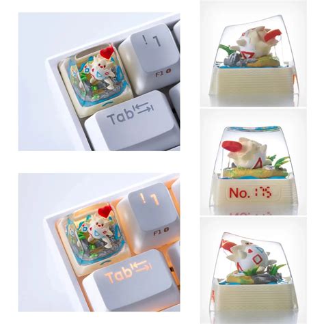 Togepi Pokemon Keycap Keycapor
