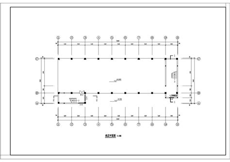 学校宿舍楼cad图dwg教育建筑土木在线