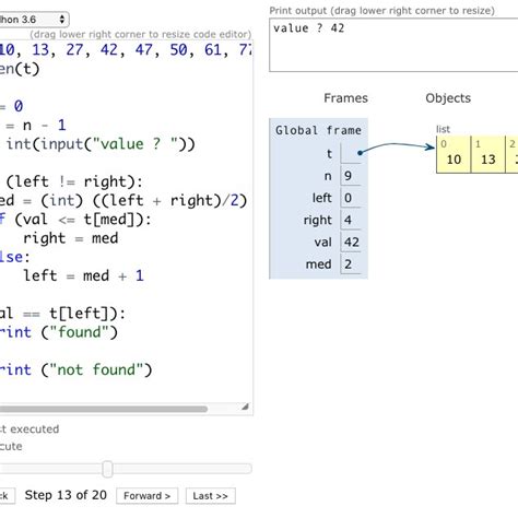 Python Tutor User Interface Download Scientific Diagram