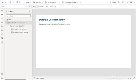 Sharepoint Document Library In A Power Apps Custom Page