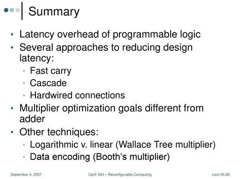 Cpre Coms 583 Reconfigurable Computing Ppt Download