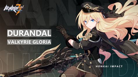 Durandal Honkai Impact Rd Blue Eyes P Honkai Impact Video Games Weapon Artwork