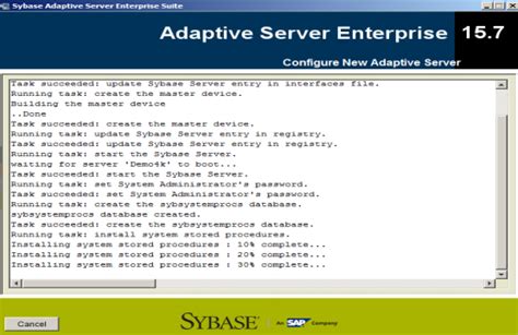 Sap Sybase Database Ase Installation Steps On Linu Sap Community